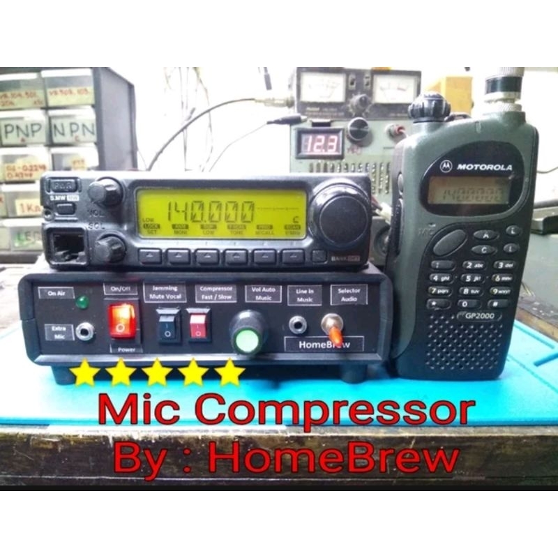 Jual Mycom Universal Radio Bisa HT dan RiG (Audio Modulasi AGC dan Non AGC) | Shopee Indonesia