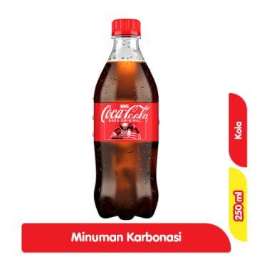 Jual Coca-Cola Original Minuman Soda Rasa Kola Botol 250 ml | Shopee ...