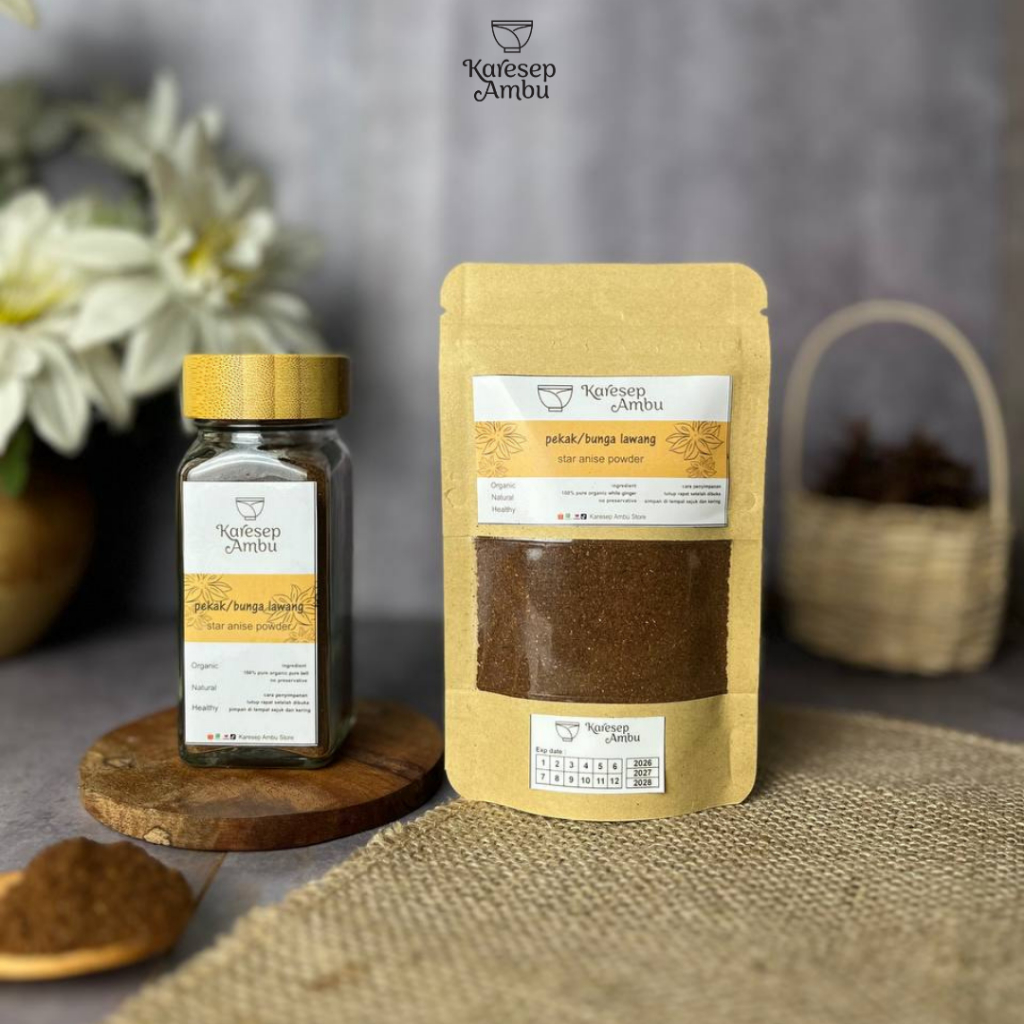 Jual Pekak / Bunga Lawang / Star Anise Powder - Bumbu Dapur Rempah ...