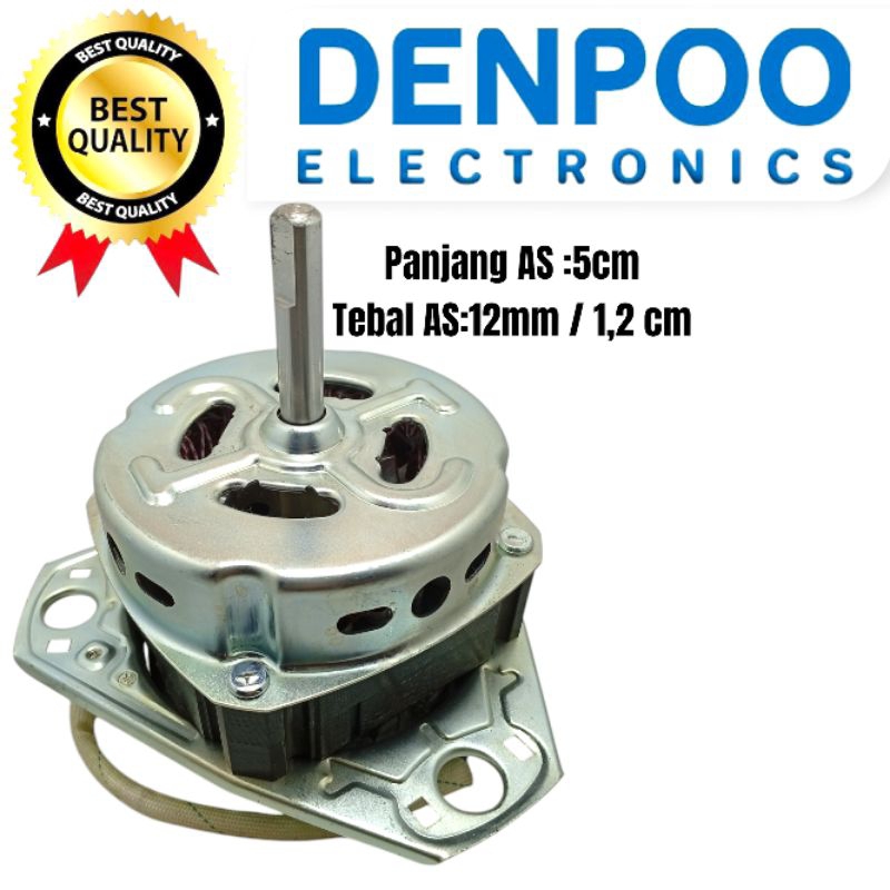 Jual dinamo wash mesin cuci DENPO DW-801 dinamo pencuci mesin cuci ...