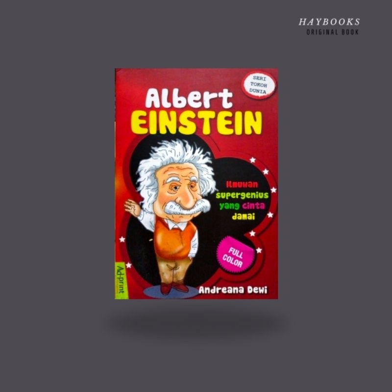 Jual Buku seri tokoh dunia:albert einstein ( full colour ) | Shopee ...