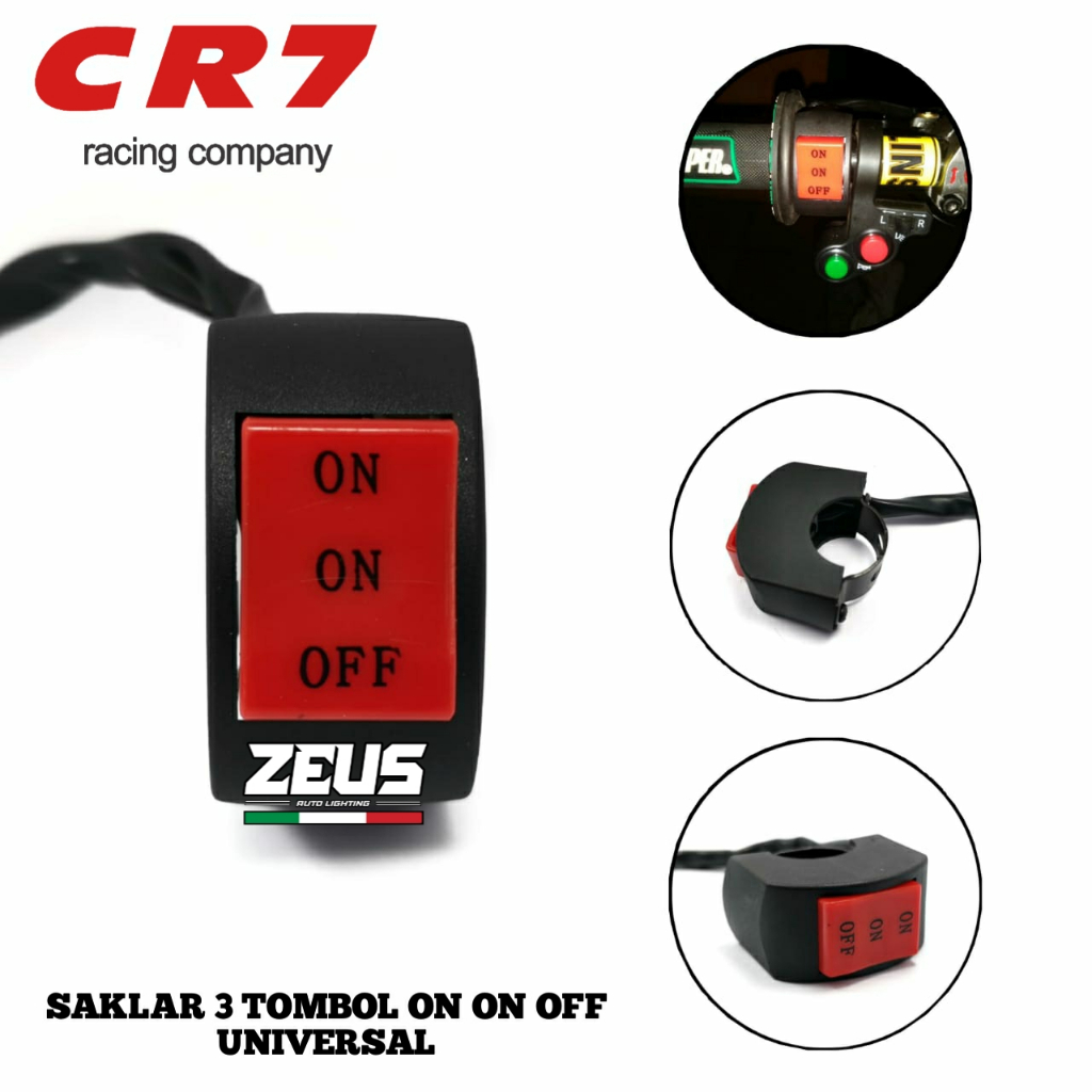 Jual Saklar Lampu Motor Saklar On On Off 3 Mode Saklar On On Off Lampu ...