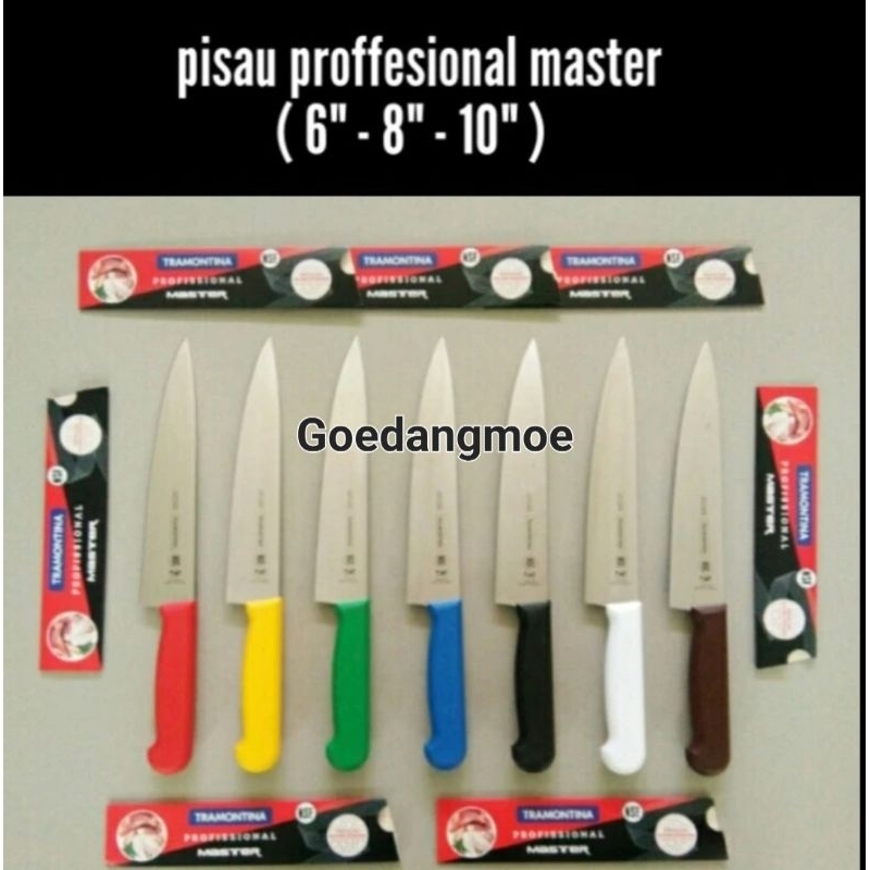 Jual PROMO Pisau daging tramontina Professional master original Brazil ...