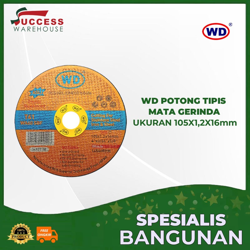 Jual Mata Gerinda WD Potong Tipis 1 Pcs | Shopee Indonesia