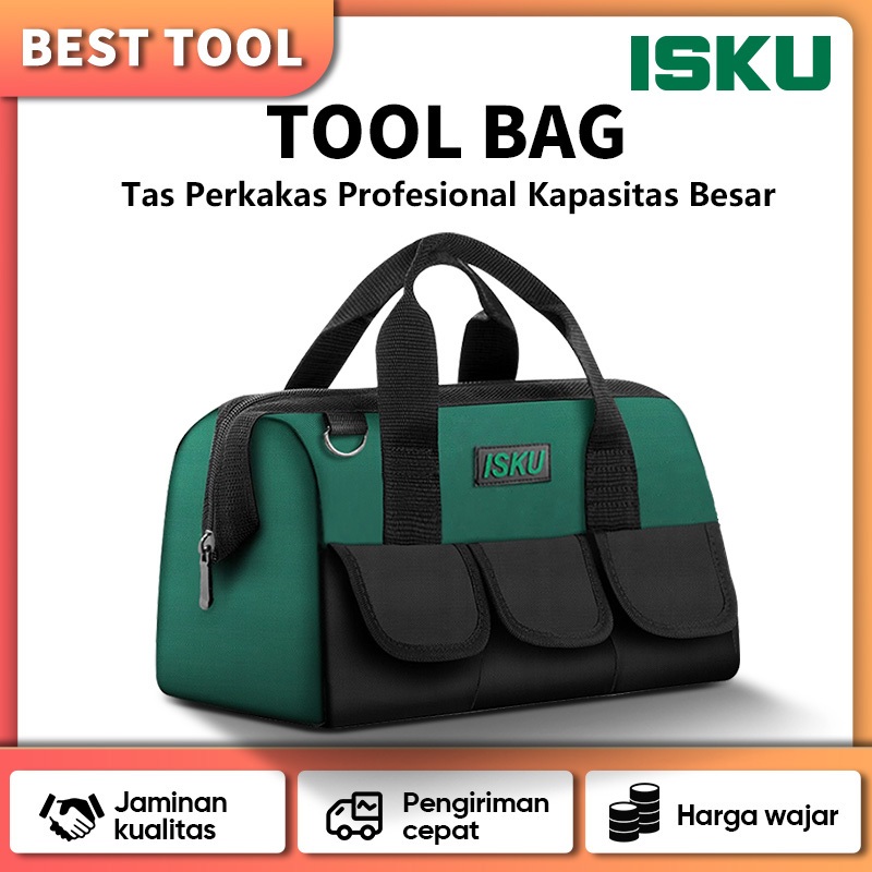 Jual ISKU Tool Bag/Tas Perkakas 13/16/18 Inch Bahan Kain Oxford ...