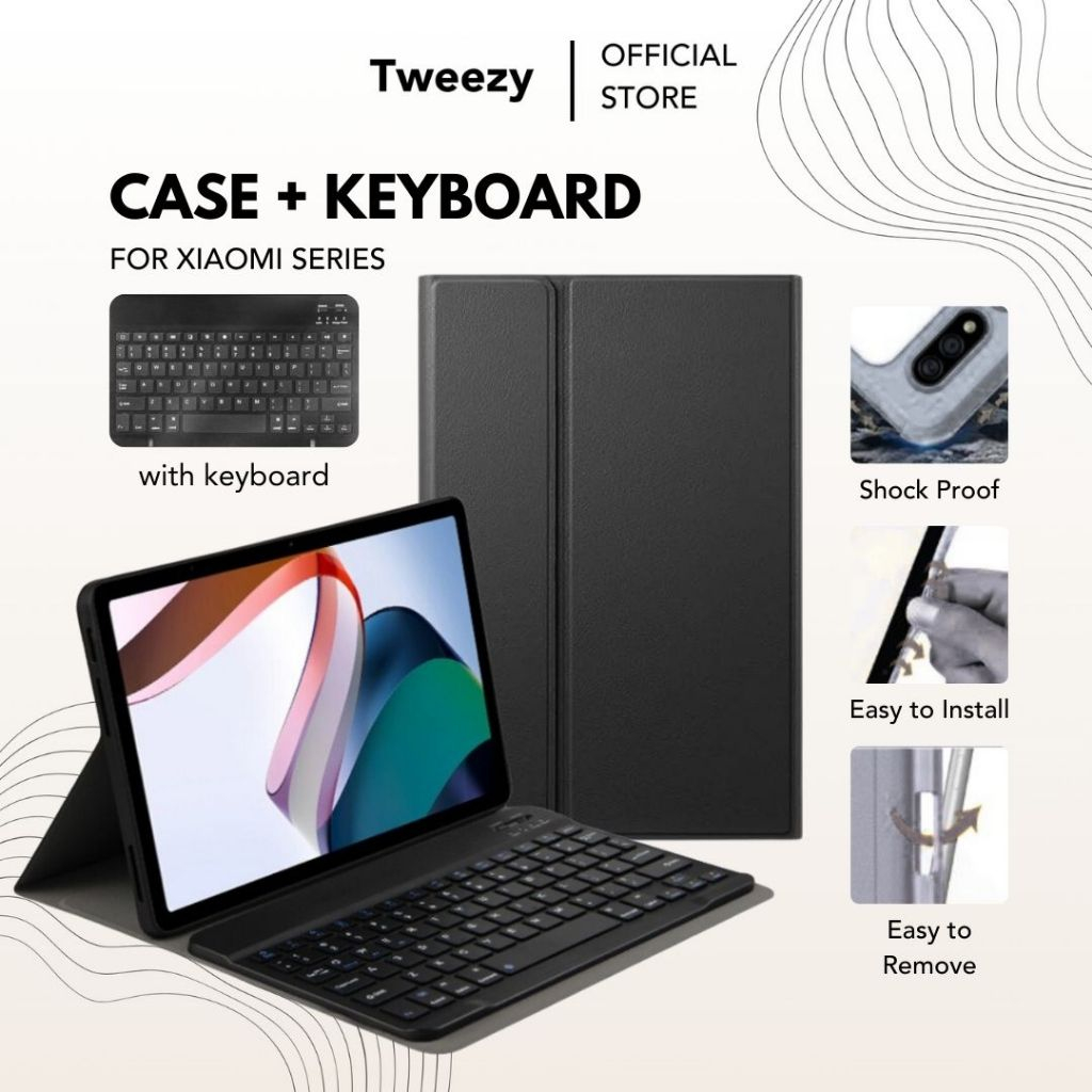 Jual Case Magnetic Wireless Keyboard Bluetooth For Xiaomi Pad 5 / 6 / 7 ...