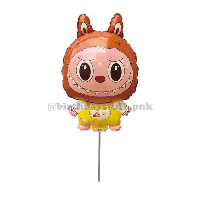 Jual BALON FOIL KARAKTER LABUBU / 1 SET STICK + CUP BALON LABUBU ...