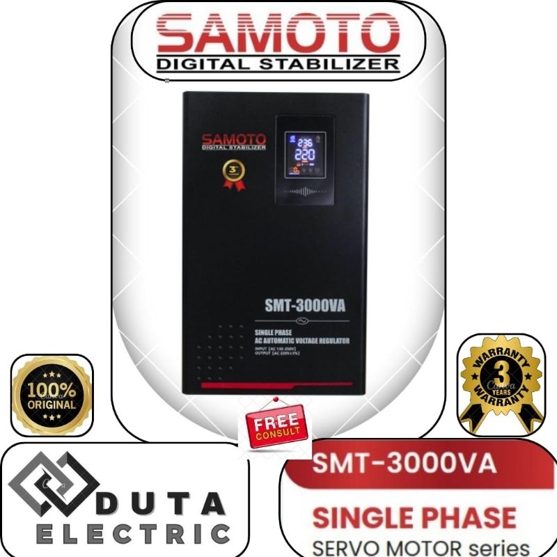 Jual Stabilizer SMT-3000VA ( servo motor ) | Shopee Indonesia