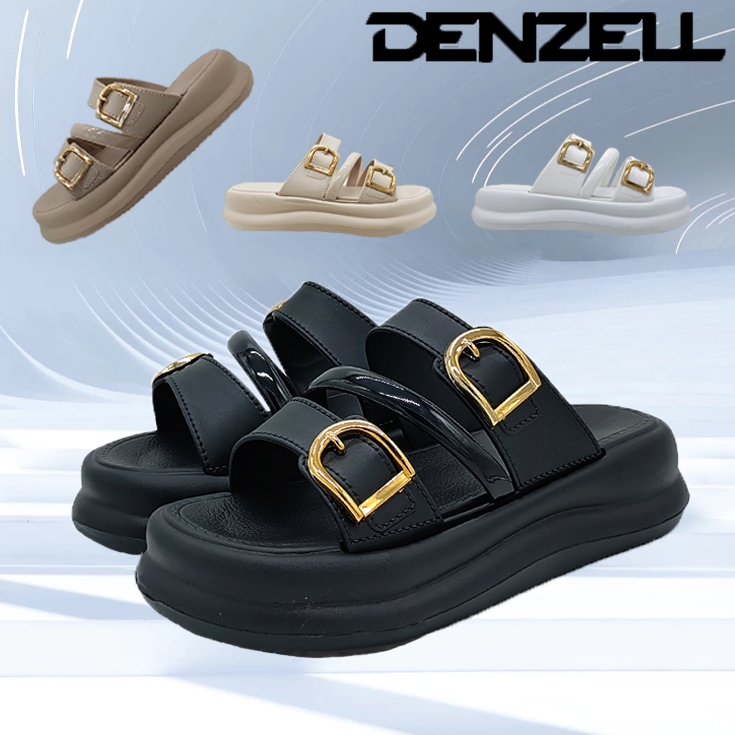 Jual DENZELL (Surabaya)Kekinian Tinggi tebal Hiasan Gesper SendalSendal Jelly Fashion Wanita ...