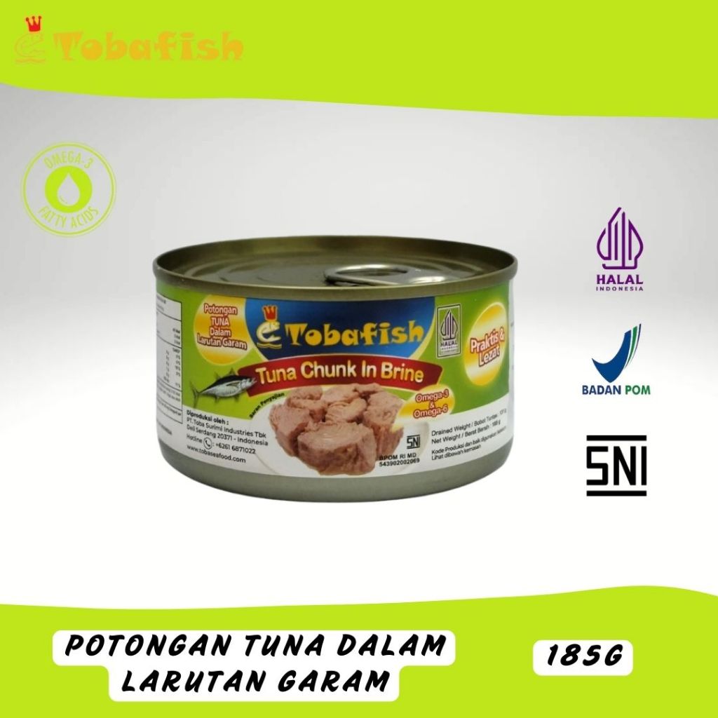 Jual Tuna Kaleng / Canned Tuna Chunk in Brine / Dalam Larutan Garam ...