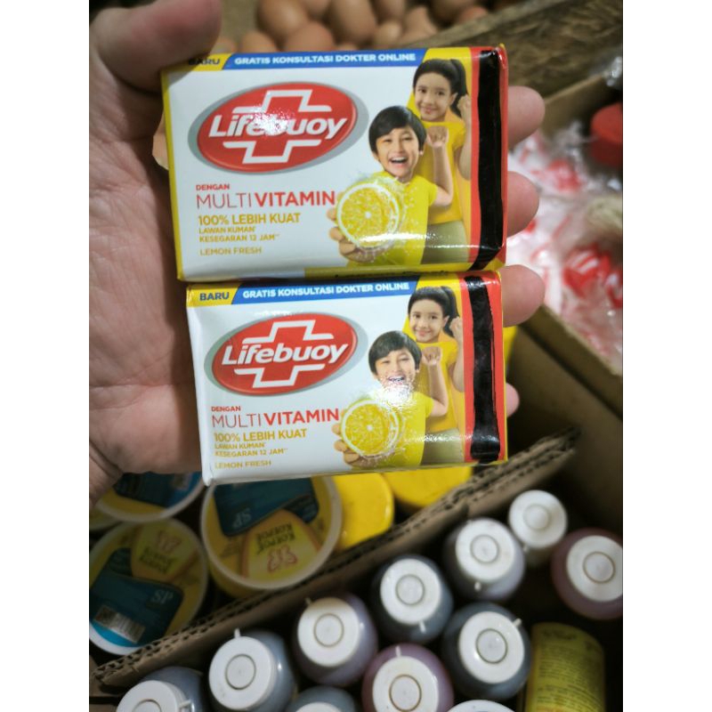 Jual 3 Pcs Sabun Mandi Lifebuoy Batang 70 Gr - ( WARNA KUNING) | Shopee ...