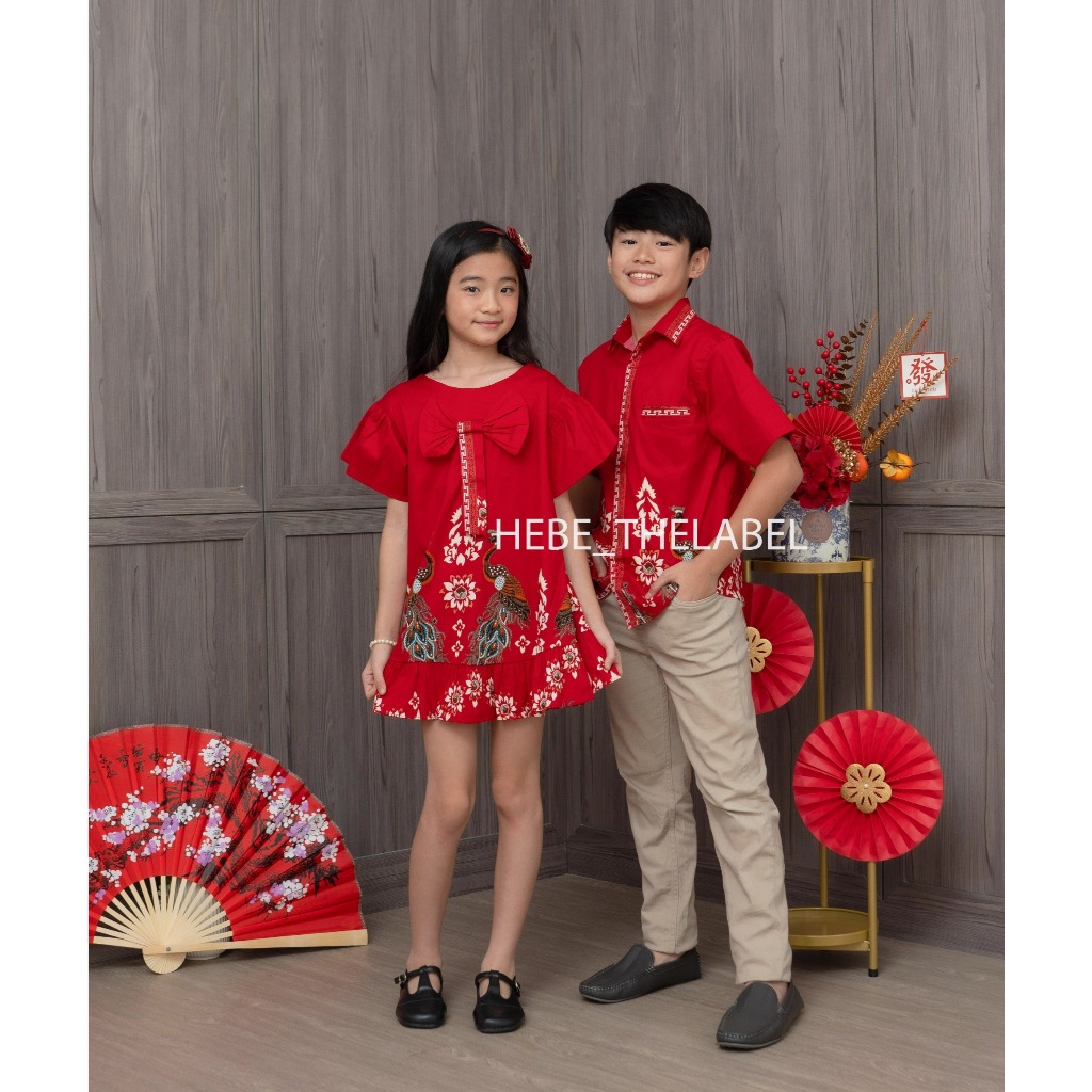 Jual KIDS Harita Batik Cheongsam - ( Available Couple Dewasa & Anak ...