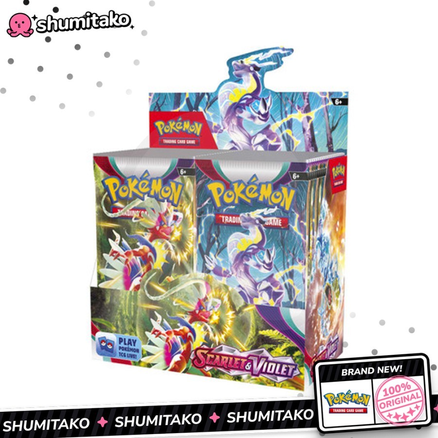 Jual Pokemon Scarlet & Violet SV1 Engish Scarlet Violet Booster Box ...