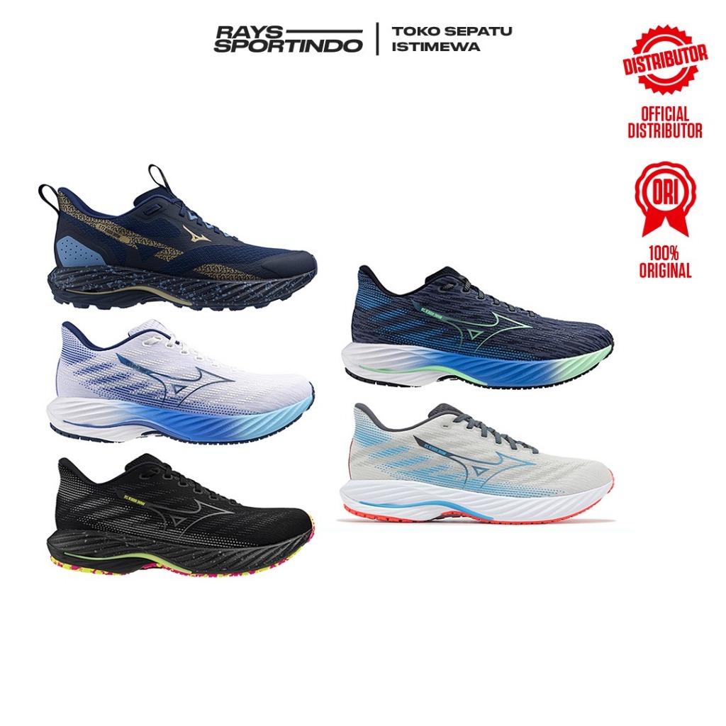 Jual SEPATU RUNNING MIZUNO WAVE RIDER 28 & WIVE RIDER TT 2 | Shopee ...