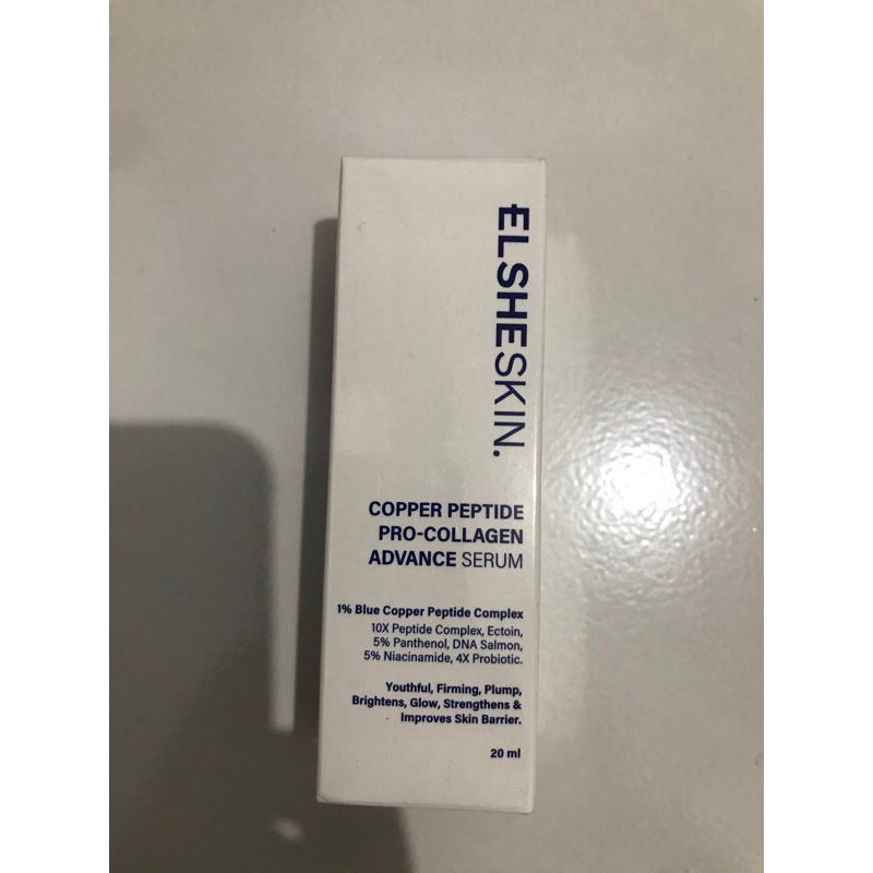 Jual Elshe Skin Copper Peptide Pro-Collagen Advance Serum 20 ml ...