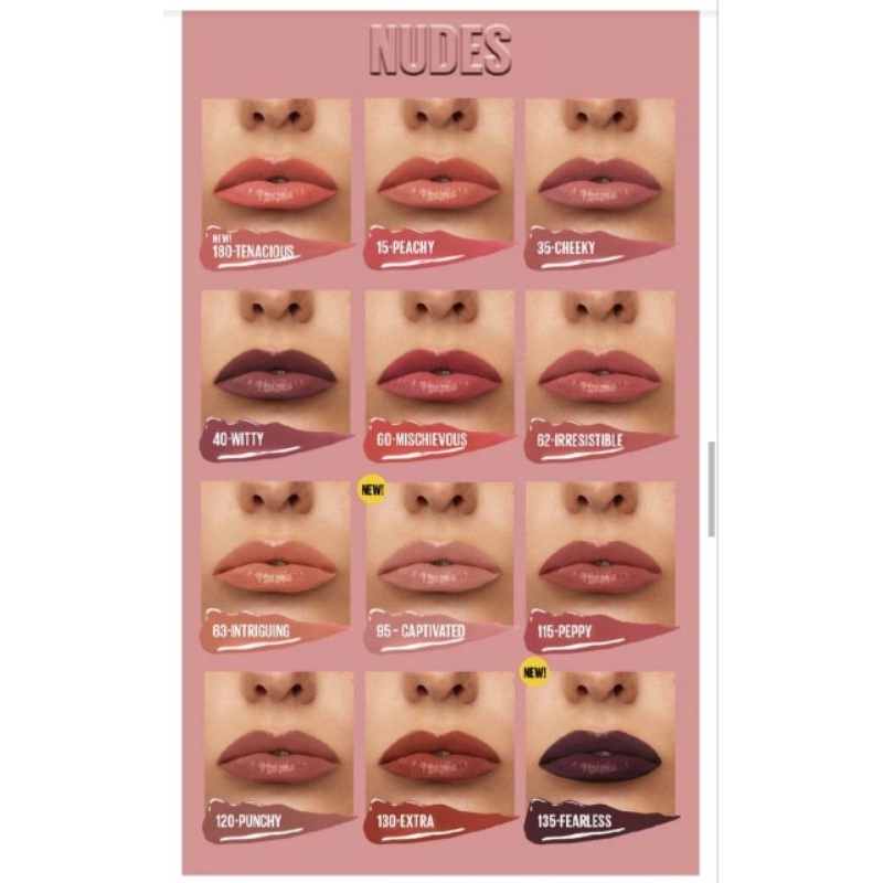 Jual Maybelline Paket Makeup Lipstik Isi 2 Superstay Matte Ink ...