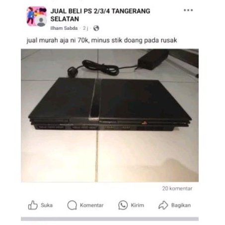 Jual PS 2 SLIM | Shopee Indonesia