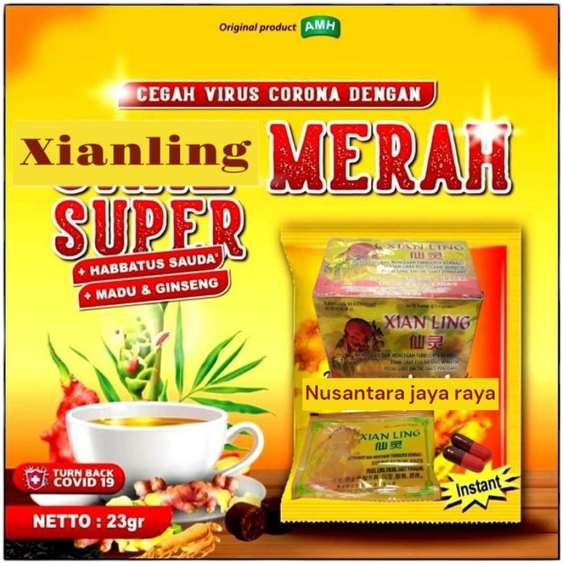 Jual minuman tradisional alami capsule Xin | Shopee Indonesia