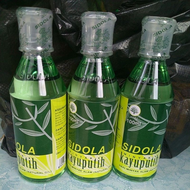 Jual SIDOLA Minyak Alam Kayuputih Natural Oil 100ml | Shopee Indonesia