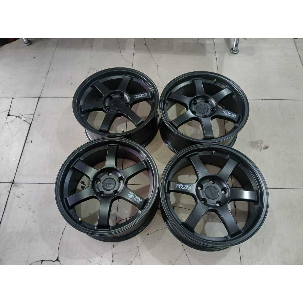 Jual VELG BEKAS RACING TE37 RING 17 X7 LOBANG 5X114,3 BUAT X-PANDER INNOVA CAMRY CIVIC DLL ...
