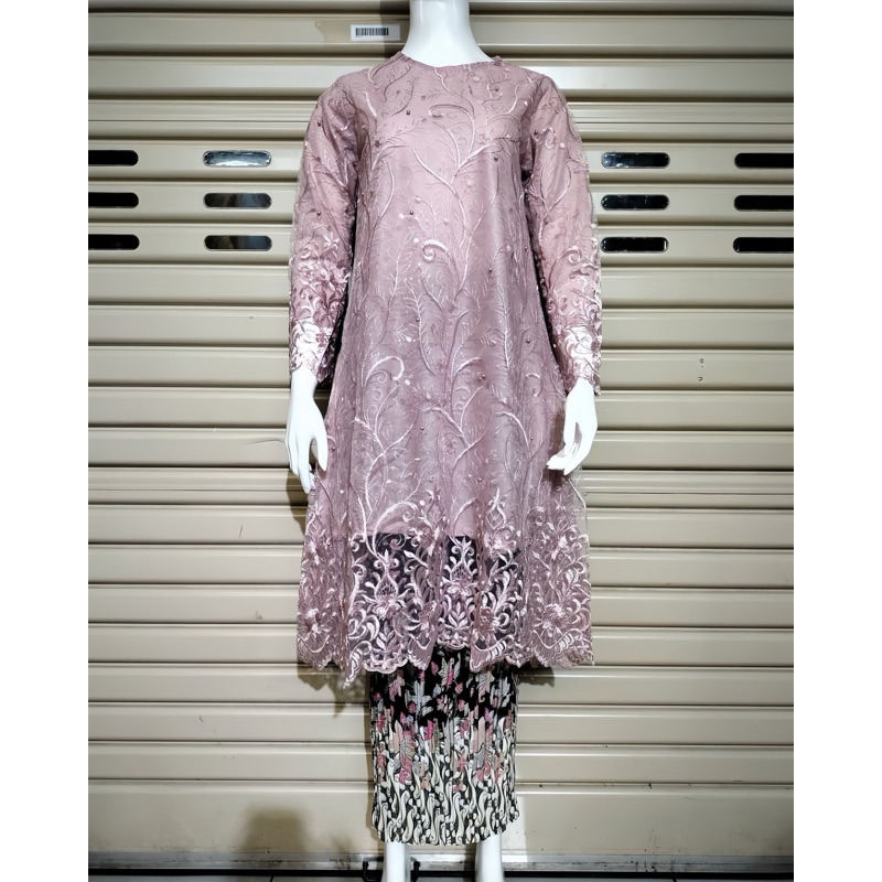 Jual Kebaya Tunik / Tunik Brokat / Kebaya Modern / Kebaya tile / Kebaya ...