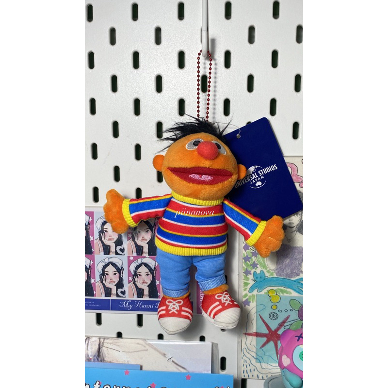 Jual [READY - CO SHOPEEVID DISKON 5%] USJ Sesame Street Ernie Plush ...