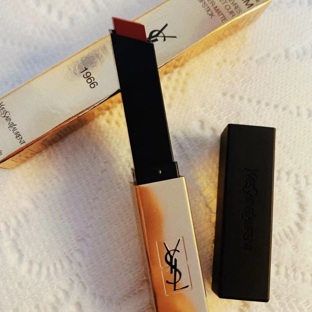 Jual YSL lipstick / Yves Saint Laurent rouge pur couture slim matte lipstick gold bar 2.2g ...
