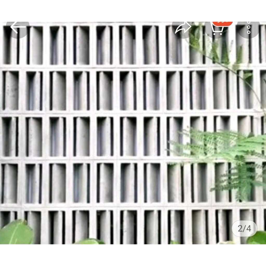 Jual Roster Nako 15 x 30 cm Roster 2 Lubang Persegi Tepi Roster Putih ...