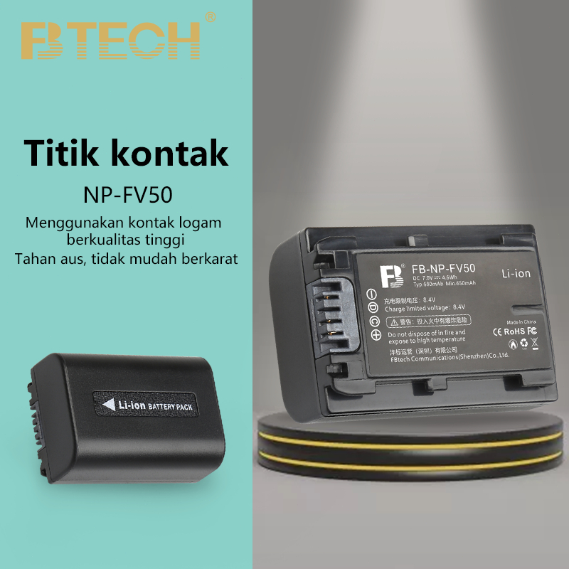 Jual FB Charger Baterai NP-FV50 for Sony NP-FV50 NP-FV70 NP-FV100 NP-FH50 NP-FH100 Kamera ...