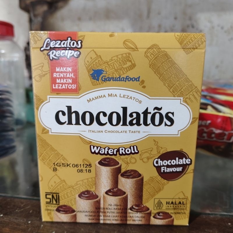 Jual Snack Astor Chocolatos Pack Isi24 Enak Jajanan Cokelat - Food ...