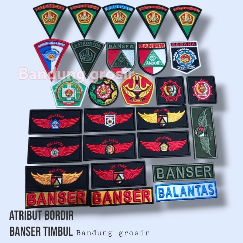 Jual LOGO BANSER BORDIR TIMBUL 3DKOMPLIT | Shopee Indonesia