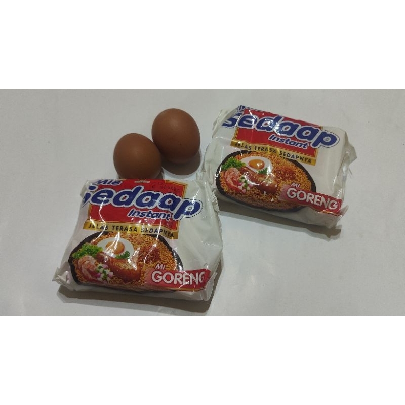 Jual Mie Telur ayam Paket hemat harian anak kos, Mie Instan beserta ...