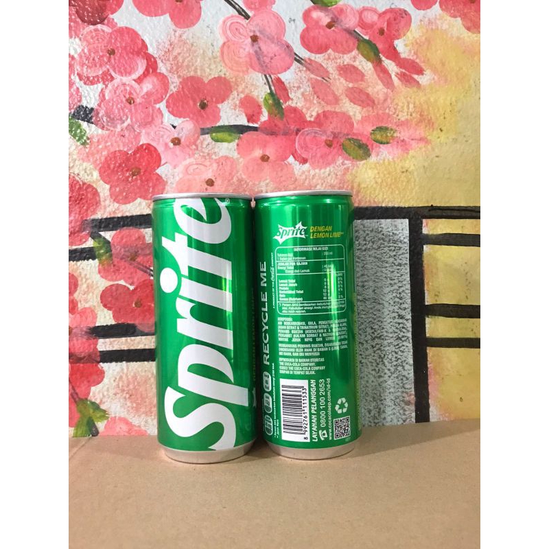 Jual Sprite kaleng 250 ML / minuman sprite can | Shopee Indonesia