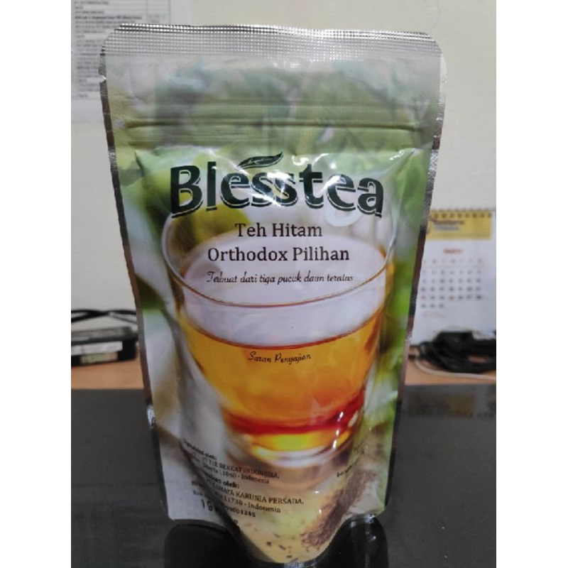 Jual Blesstea Bless Tea Pouch / Kemasan Sachet 70 gram Teh Hitam ...