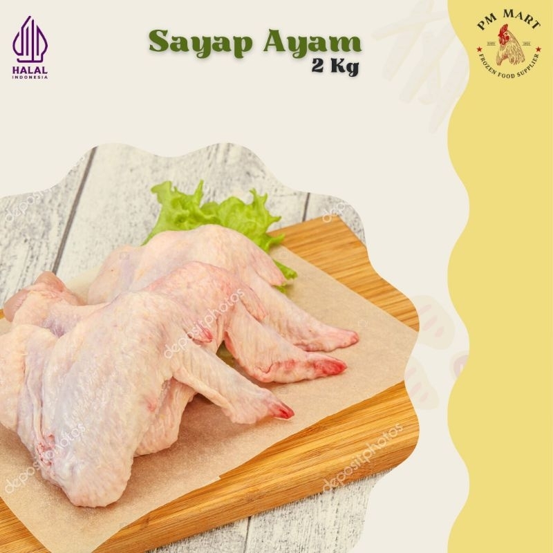Jual Sayap Ayam Frozen 2kg | Shopee Indonesia