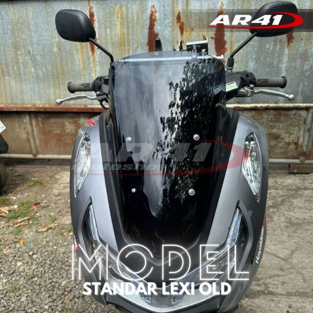 Jual Windshield Lexi Lx 155 New 2024 Model Standar Lexi Old. Visor Lexi ...