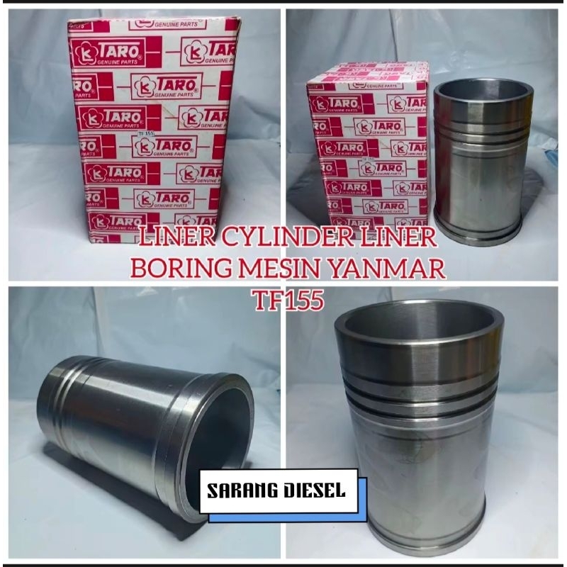 Jual Boring/ Cylinder Liner Mesin Diesel Engine Yanmar TF 155 Mesin ...