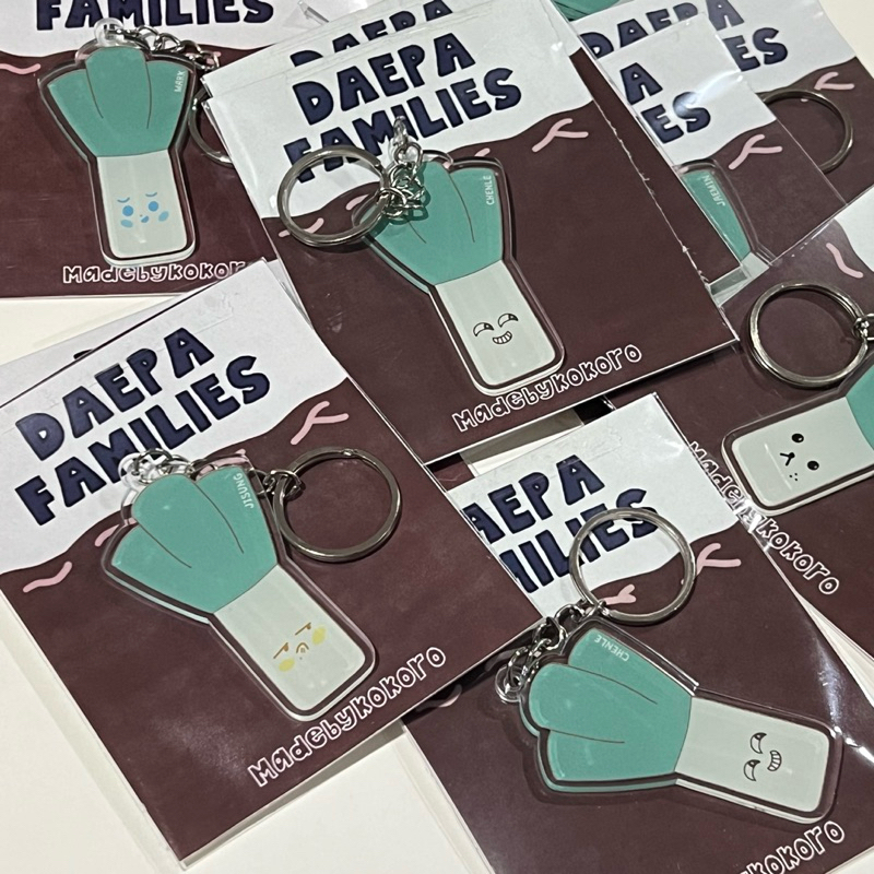 Jual DAEPA FAMILIES KEYRING DAUN BAWANG NCT DREAM DAEPAZ JENO JISUNG ...