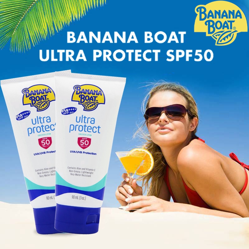 Jual Banana Boat Sunscreen/Banana Boat Ultra Protect Sunscreen Lotion ...