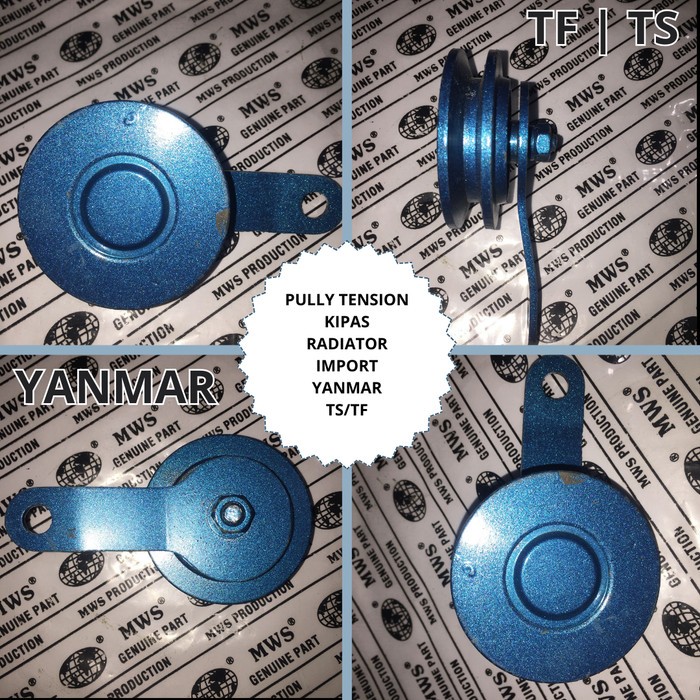 Jual PULLY TENSION KIPAS RADIATOR YANMAR PULLY STELAN RADIATOR PULLEY ...