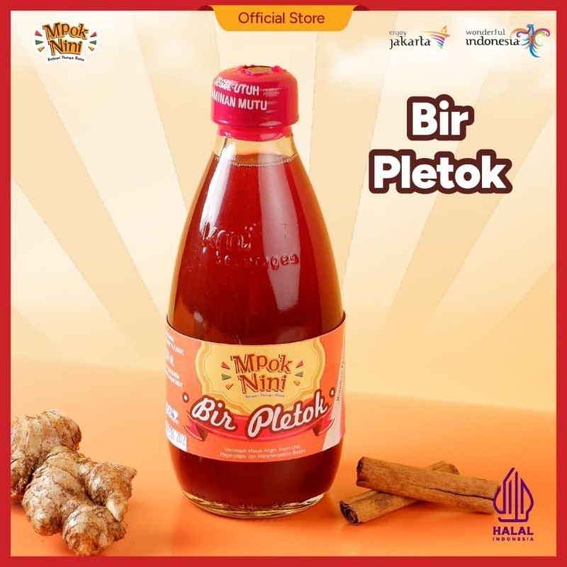 Jual Bir Pletok Minuman Khas Betawi | Mpok Nini | Oleh-Oleh Jakarta ...