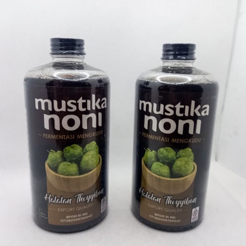 Jual MUSTIKA NONI obat kolesterol Fermentasi Mengkudu isi 500ml ...