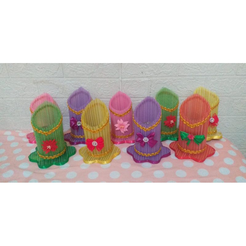 Jual tempat pensil dari sedotan dan botol bekas | Shopee Indonesia