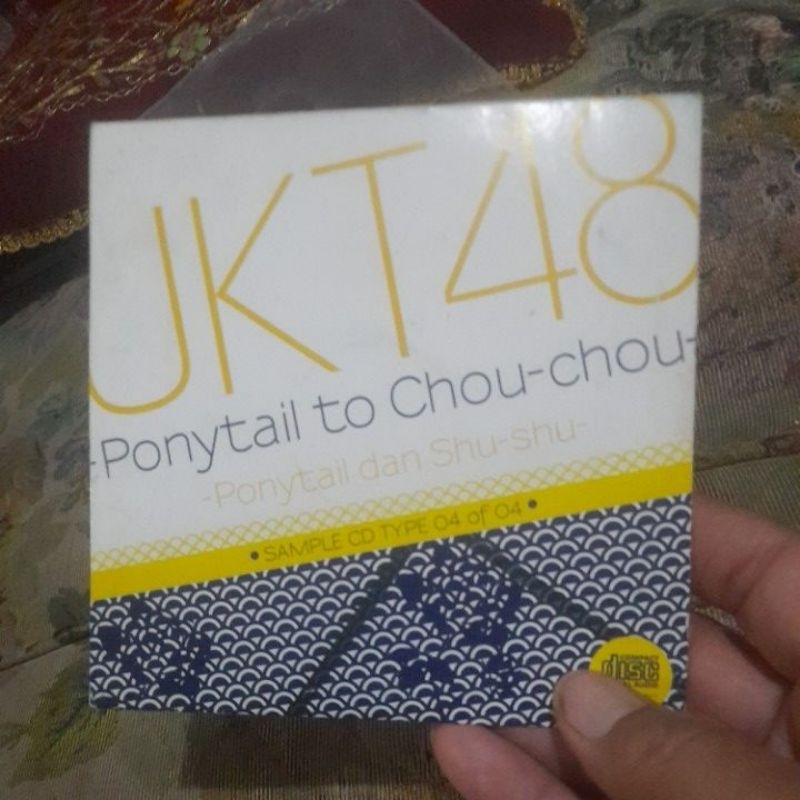 Jual cd sample jkt 48 ponytail to chou chou sample cd type 4/4 | Shopee ...