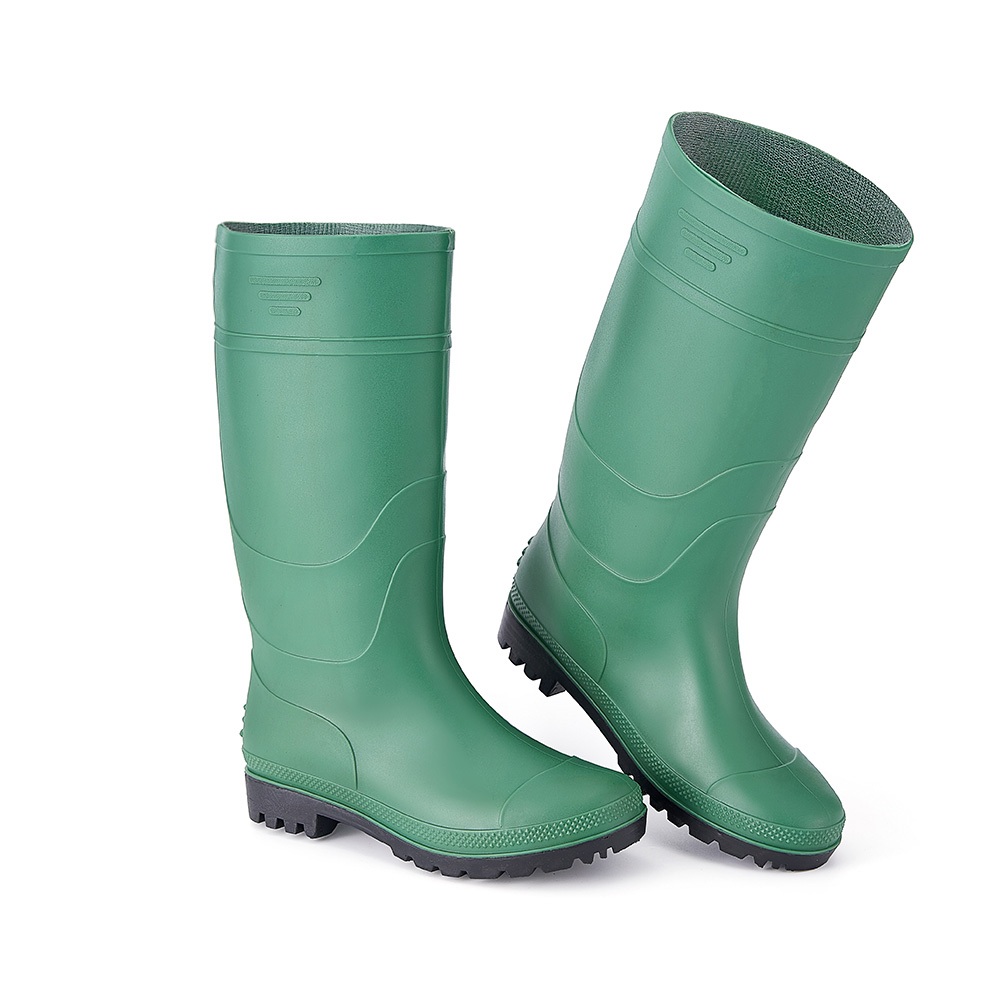 Jual Sepatu Boot Karet Hijau Sawah Panjang Kerja Tinggi Boots Bahan ...