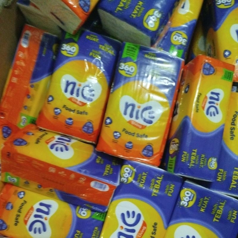 Jual TISU NICE 180 SHEET KEMASAN BARU 5 pcs | Shopee Indonesia