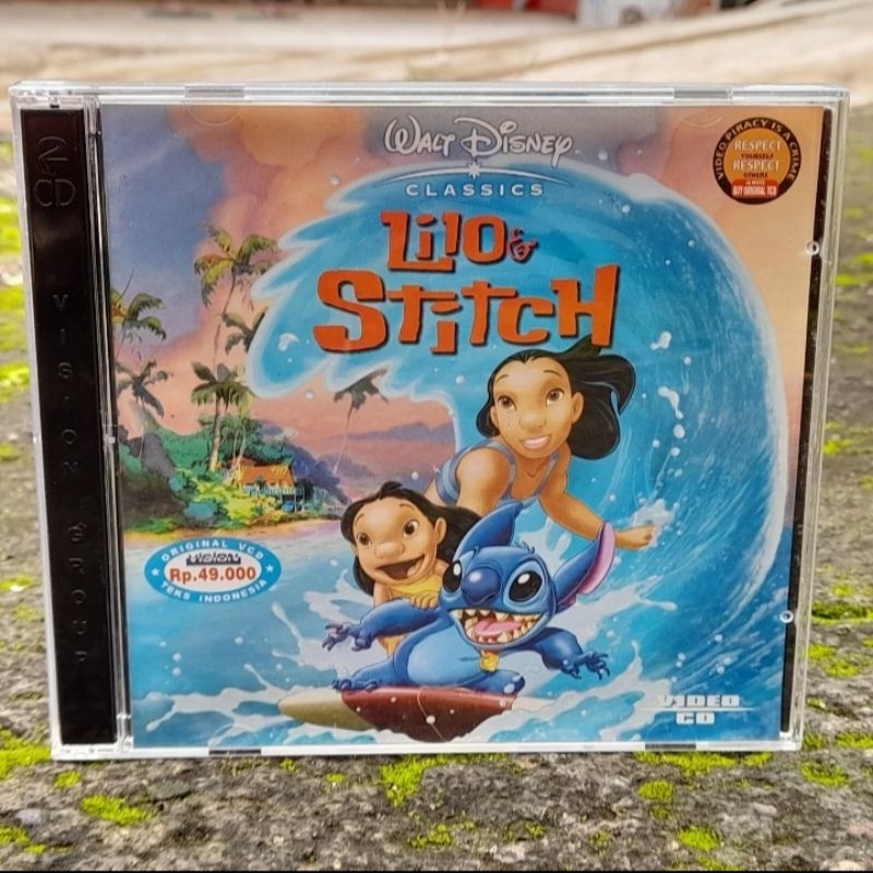 Jual Lilo & Stitch Animation (2002) 2 Disc ORIGINAL Walt Disney VISION ...