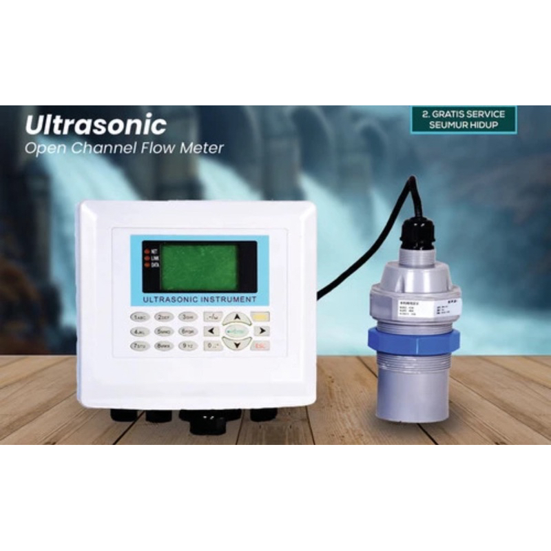 Jual Ultrasonic Open Channel Flowmeter Current Speed Flow Tester Meter ...