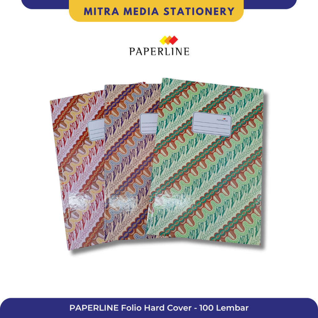 Jual Paperline Buku Folio Nota Batik Hard Cover 100 Lembar | PCS ...