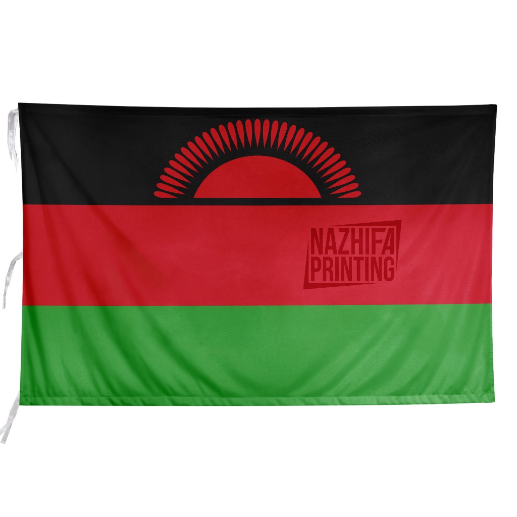 Jual Nazhifa Printing - Bendera Malawi, Flag, Bendera Negara Dunia ...